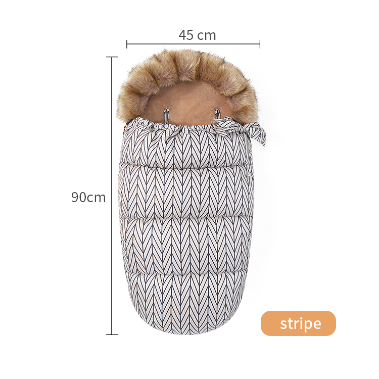 Brown Pushchair universal Footmuff - Dreambaby